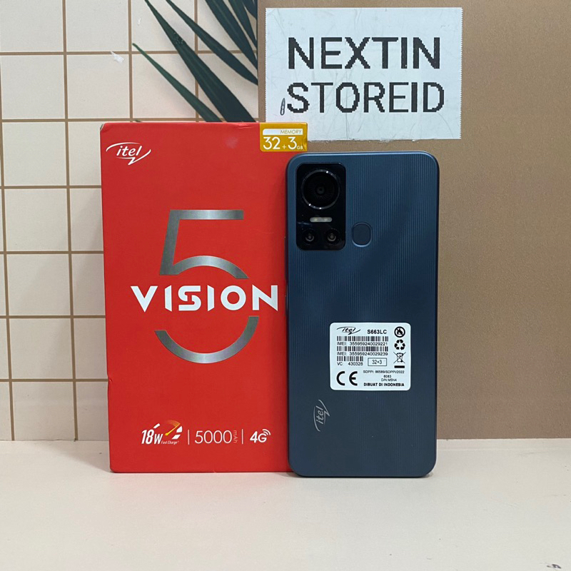 Jual ITEL VISION 5 3/32 SECOND FULLSET | Shopee Indonesia