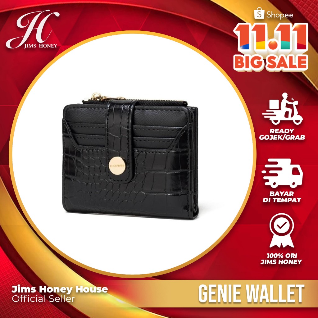Jual JIMS HONEY GENIE WALLET DOMPET LIPAT WANITA | Shopee Indonesia