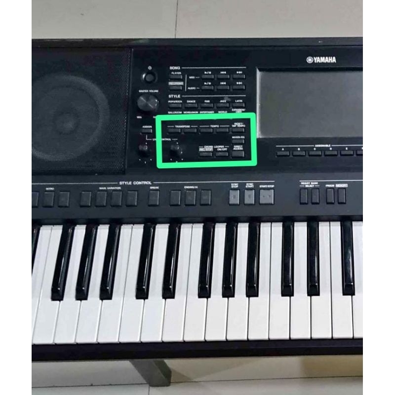 Jual Karet Tombol Transpose Tempo Keyboard Yamaha Sx 700 900 Original ...