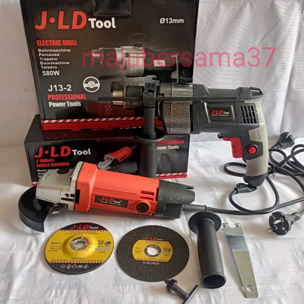 Jual Paket mesin bor tembok jld bor listrik j13-2 mesin gerinda tangan j9954 gerinda listrik jld ...