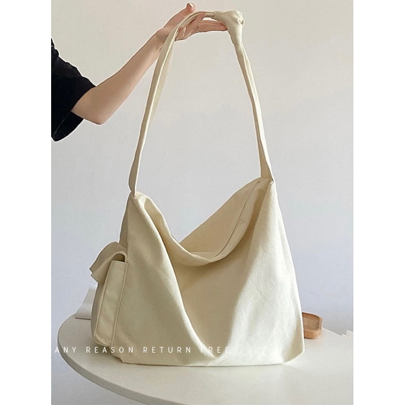 Jual Tas Selempang Kanvas Wanita Tas Cewek Tote Bag CL 8996 | Shopee ...