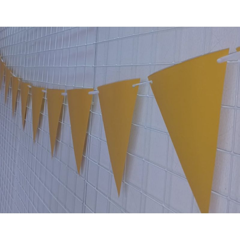 Jual Banner flag segitiga / bendera segitiga / bunting flag segitiga ...