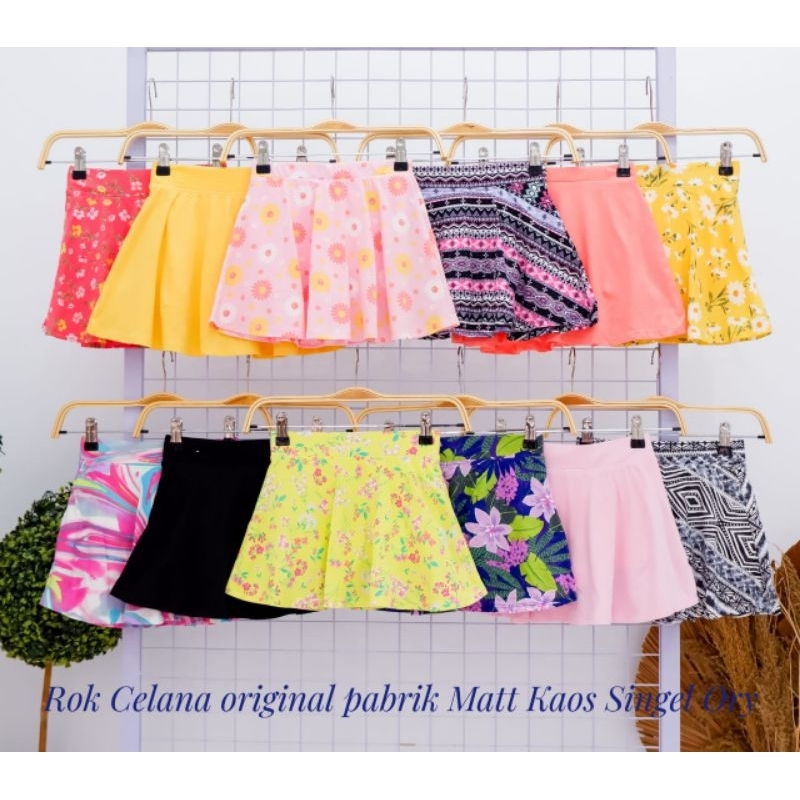 Jual Rok celana anak perempuan lucu bahan katun adem usia 1-16 tahun ...