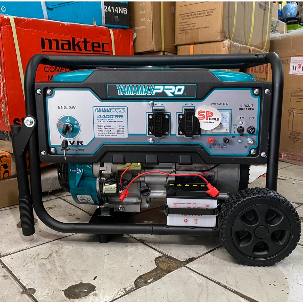 Jual MESIN GENSET GENERATOR 2800 WATT YAMAMAX PRO 4400 RR / 4 TAK ...