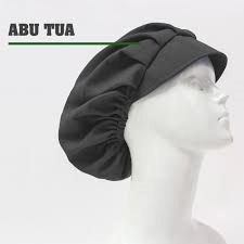 Jual Hairnet Topi Kain / Penutup kepala Topi /Mob Cap kain | Shopee ...