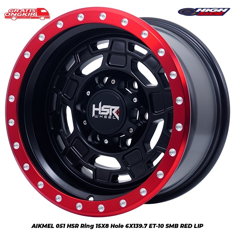 Jual Velg Racing Hsr Aikmel R15 Mobil Hardtop,Strada, Triton,Dmax ...