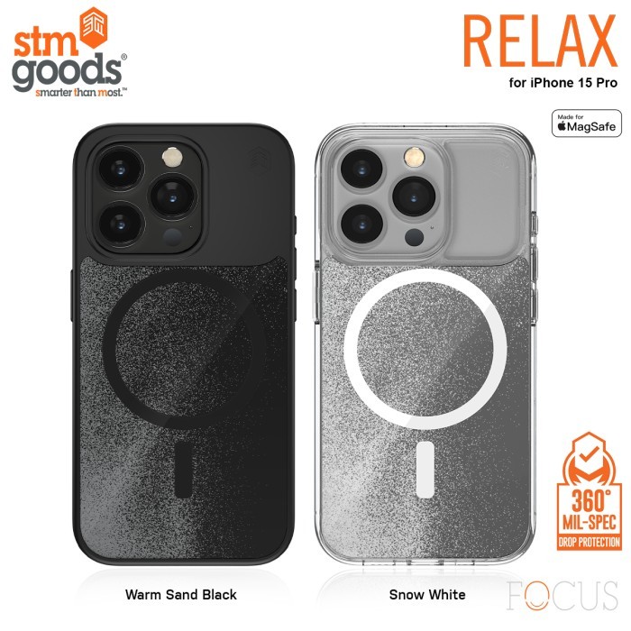 Jual Casing iPhone 15 Pro STM Focus Relax Case with MagSafe | Shopee ...