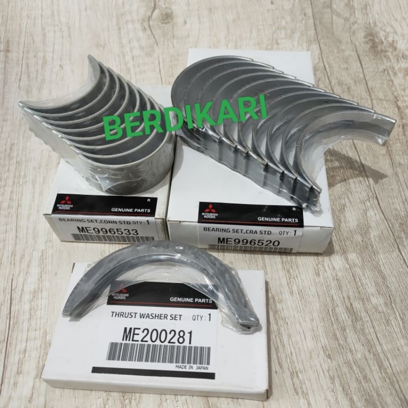 Jual BANTALAN METAL JALAN DUDUK BULAN SET STANDARD MITSUBISHI L200 STRADA 2.8 K57 K77 TRITON 2.8 ...