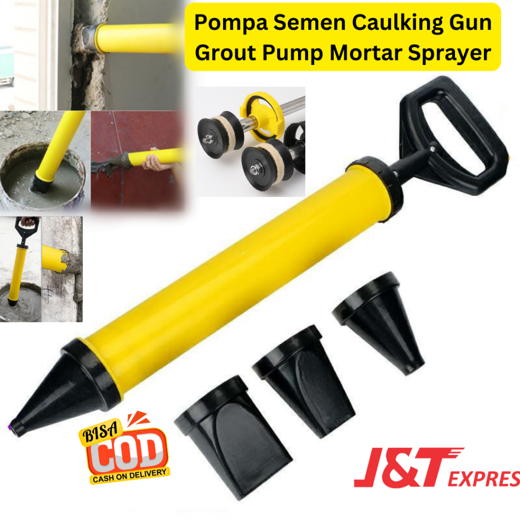 Jual Pompa Semen Caulking Gun Grout Pump Mortar Sprayer | Shopee Indonesia