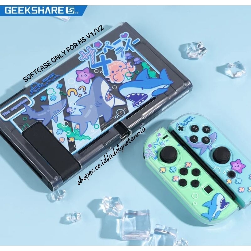 Jual Geekshare Soft Case for Nintendo Switch V1/V2 | Shopee Indonesia