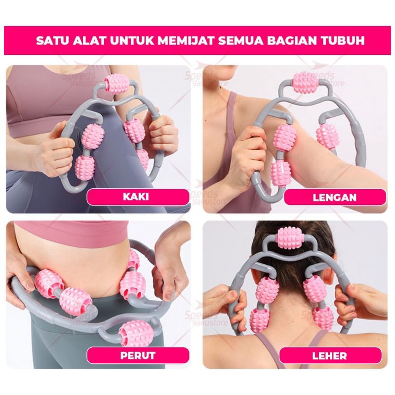 Jual Alat Pijat Urut Manual Massage Ball Floating Roller | Shopee Indonesia