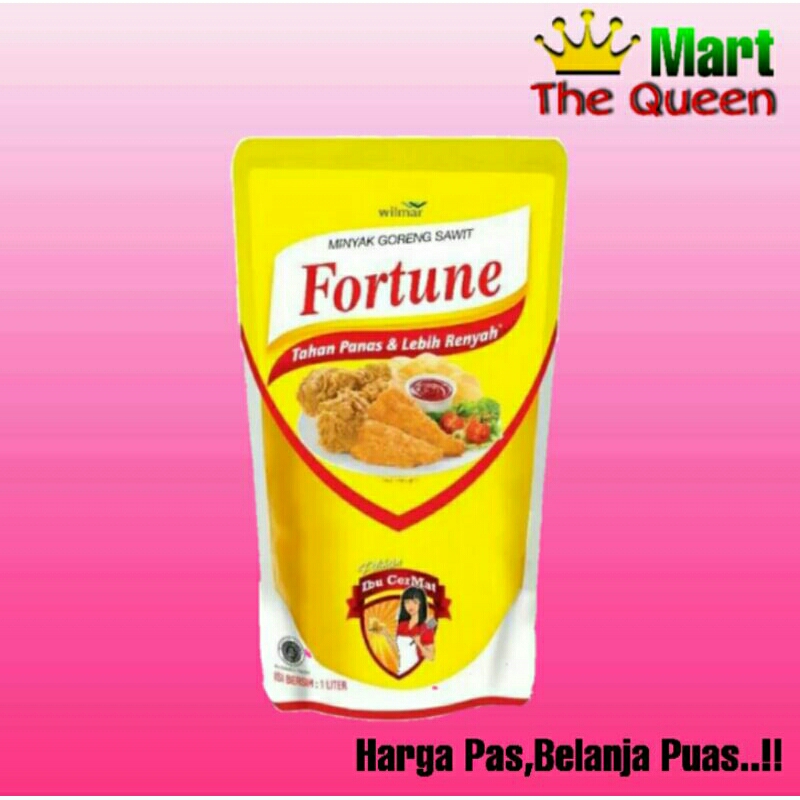 Jual FORTUNE Minyak goreng 1 Liter | Shopee Indonesia