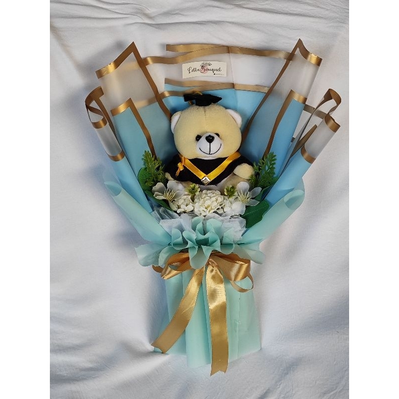 Jual Buket bunga boneka wisuda / buket bunga / buket wisuda | Shopee ...