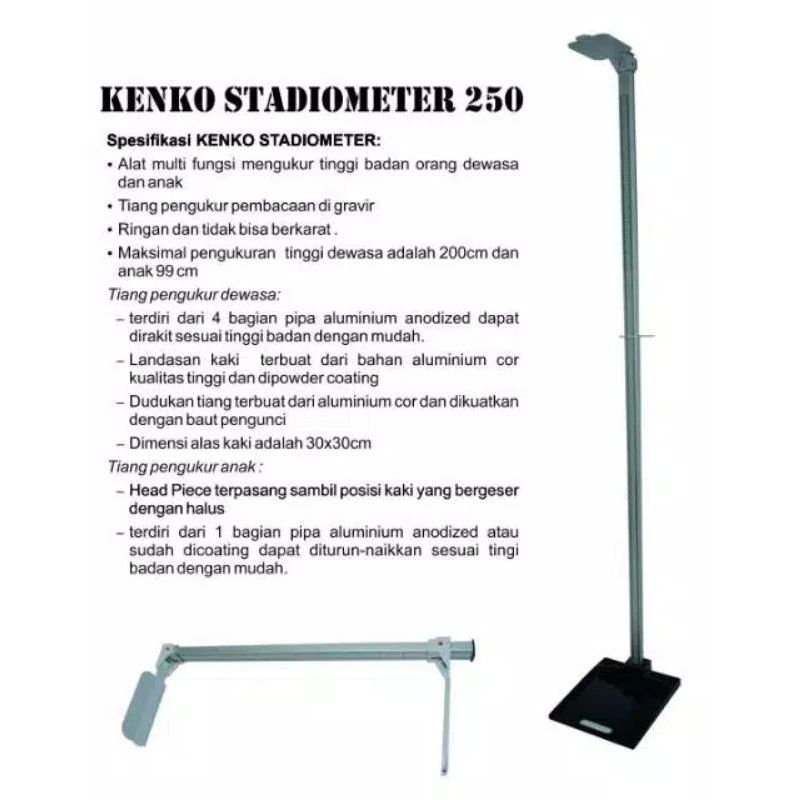 Jual Alat Ukur Tinggi Badan/ Stadiometer | Shopee Indonesia