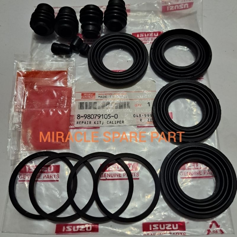 Jual Repair Kit Caliper Karet Kaliper Rem Depan Cakram Isuzu D-MAX DMAX 4JJ1 4JK1 | Shopee Indonesia