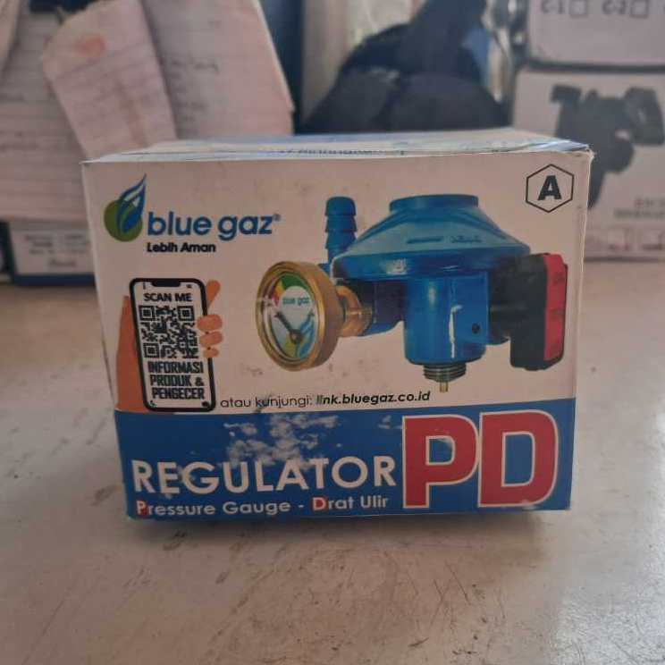 Jual REGULATOR BLUE GAS PD (DENGAN INDIKATOR) | Shopee Indonesia