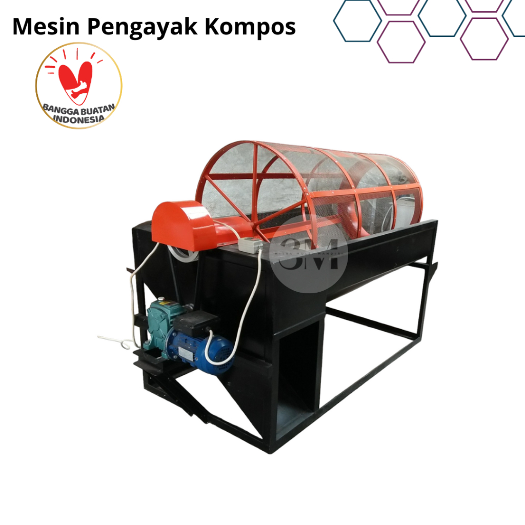 Jual mesin pengayak pupuk kompos Mesin Ayakan Kompos ekonomis | Shopee ...
