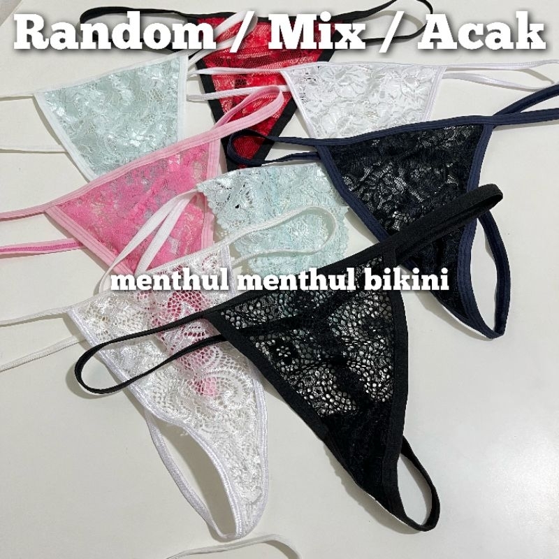 Jual Jumbo Bigsize Setara Size XXL Celana Dalam Wanita Gstring Thong G ...