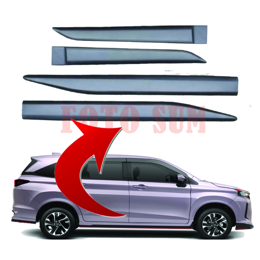 Jual List body samping all new avanza Xenia Veloz 2022 sampai 2025 satu ...
