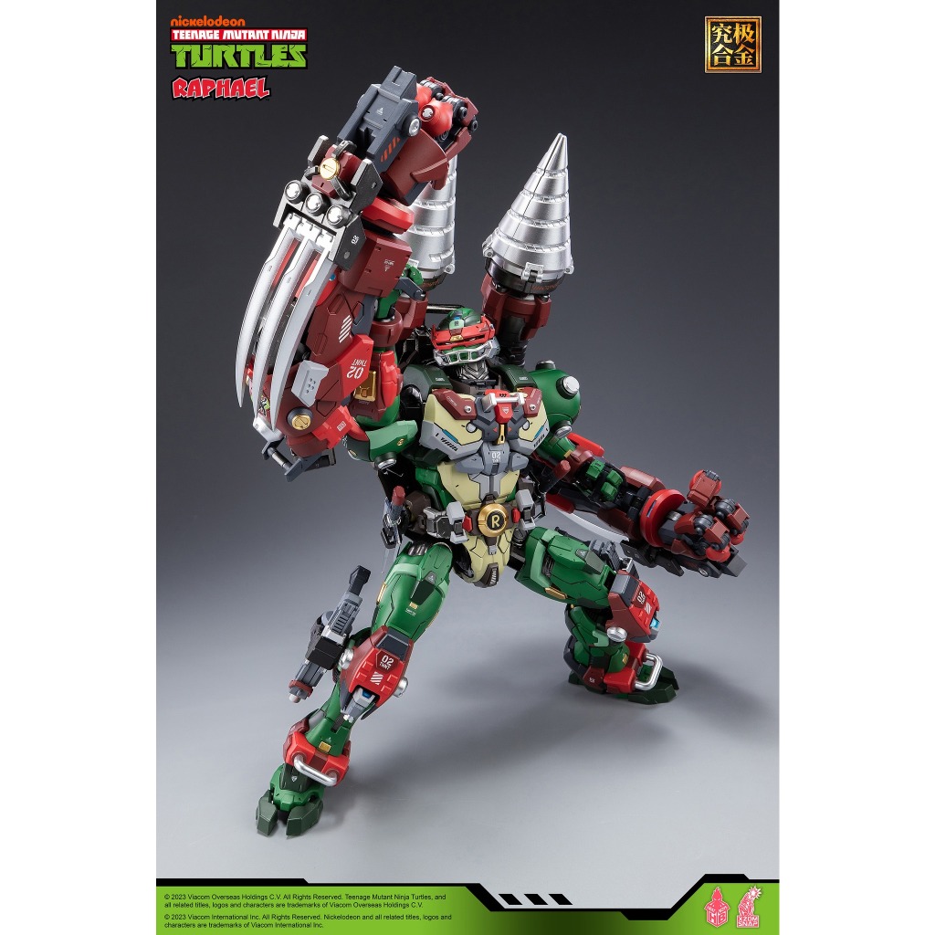 Jual Action Figure Raphael metal build HeatBoys TMNT Kura kura Ninja ...