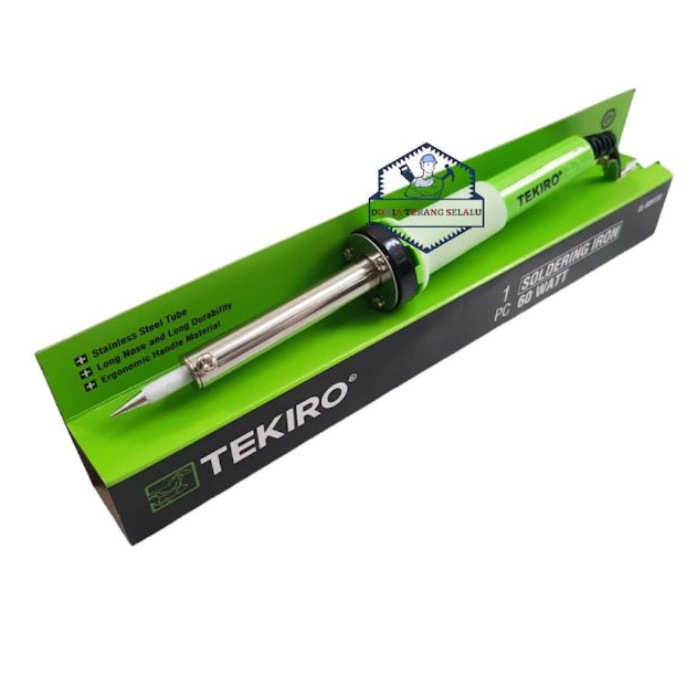 Jual Solder TEKIRO 40 60 Watt - Alat Solder Listrik Ujung Lurus Lancip ...