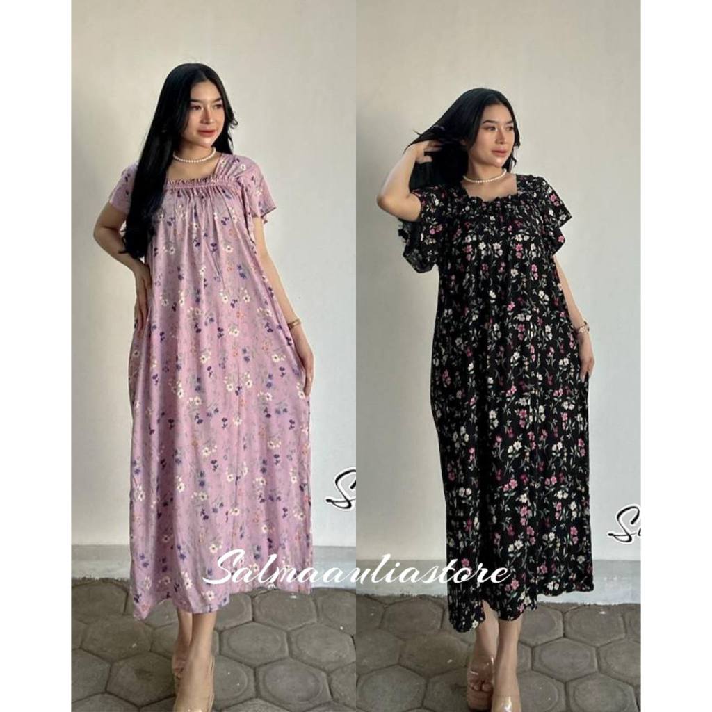 Jual CS-Daster Faniya Rayon motif Premium | Homewear | Daster Kerut ...