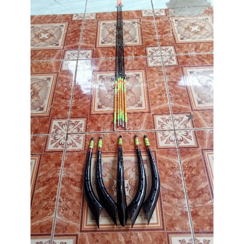 Jual joran timbang cabut pahul fullset set 7 p 120 cm | Shopee Indonesia