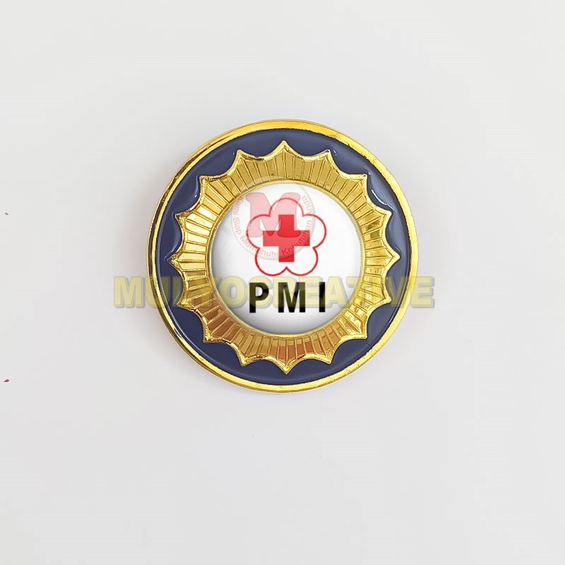 Jual Pin PMI Pin Bros Logo Palang Merah Indonesia Model Premium ...