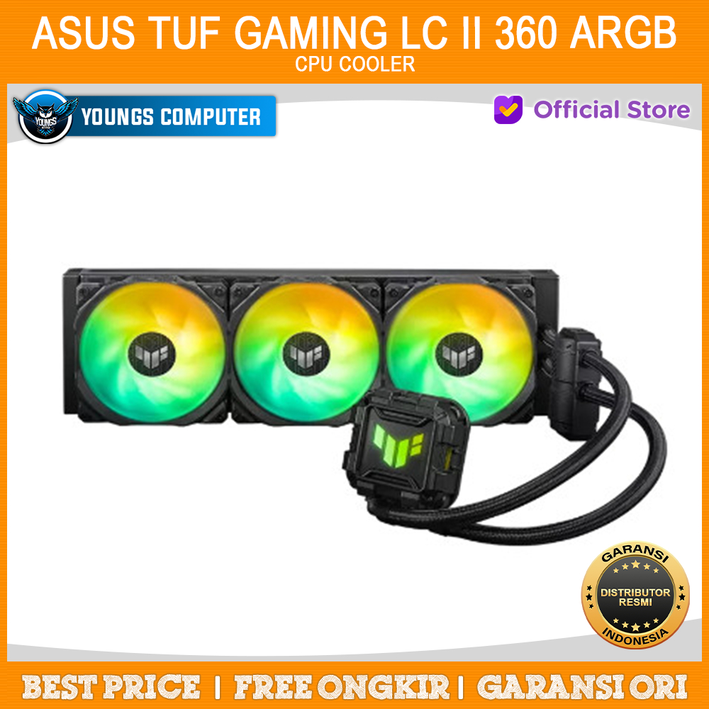 Jual CPU COOLER ASUS TUF GAMING LC II 360 ARGB | AIO Liquid CPU Cooler ...