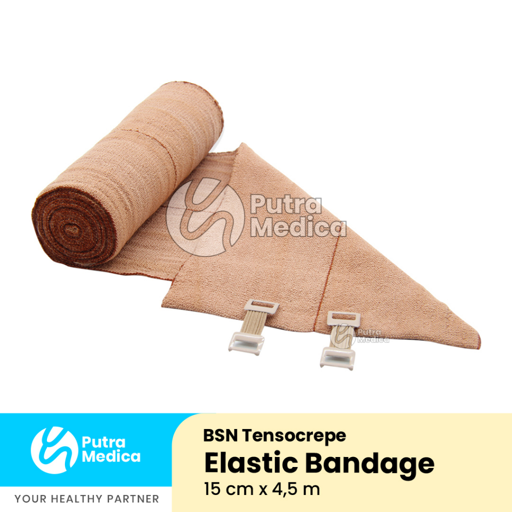 Jual Essity Tensocrepe Elastic Bandage 15cm x 4,5m / Perban Coklat ...