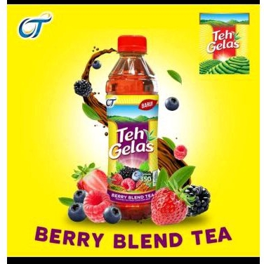 Jual teh gelas berry blend tea 350ml | Shopee Indonesia