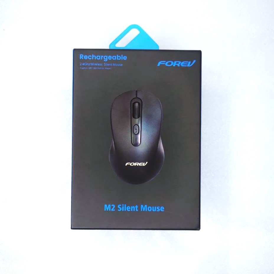 Jual Mouse Wireless Silent Click Forev M2 | Shopee Indonesia