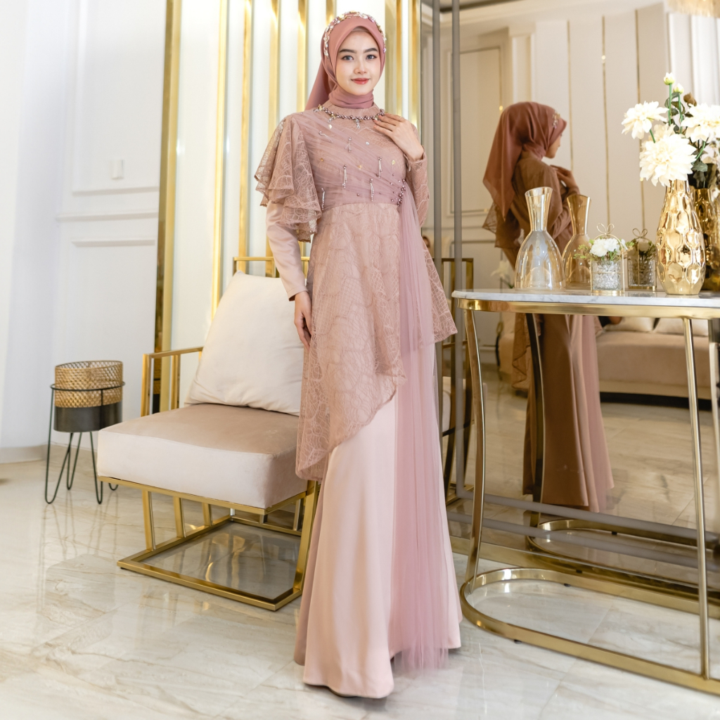 Jual MYLYF OFFICIAL - DEWINDA DRESS - CIRCLE - GAMIS - PANJANG - WISUDA RESEPSI - TUNANGAN ...
