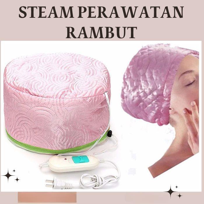 Jual Steam Rambut SPA HOT Streamer Rambut Thermal Treatment Heated Cap ...