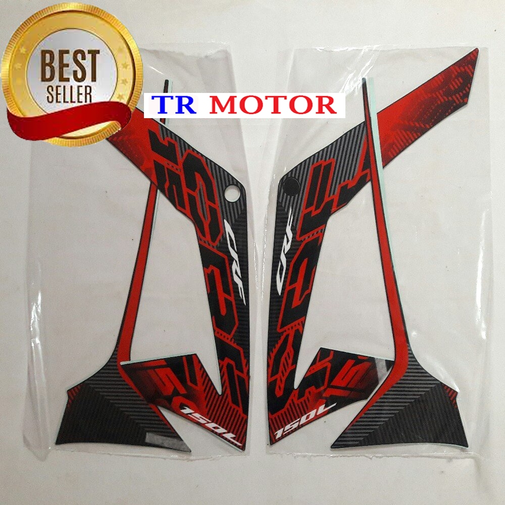 Jual Striping Stiker Polet List Motor Honda CRF 150L 2019 2020 2021 ...