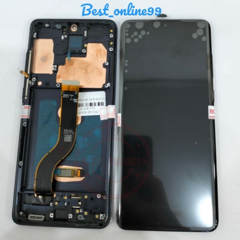 Jual LCD SAMSUNG S20 PLUS / G985 / G985F FULLSET TOUCHSCREEN + FRAME ...