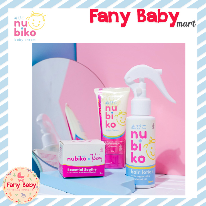 Jual NUBIKO BABY CREAM | ESSENTIAL SOOTHE | HAIR LOTION ( SKIN CARE ...