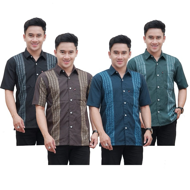 Jual HEM POLYNOSIC/KEMEJA LENGAN PENDEK/KEMEJA VIRAL/BAJU PAKAIAN PRIA ...