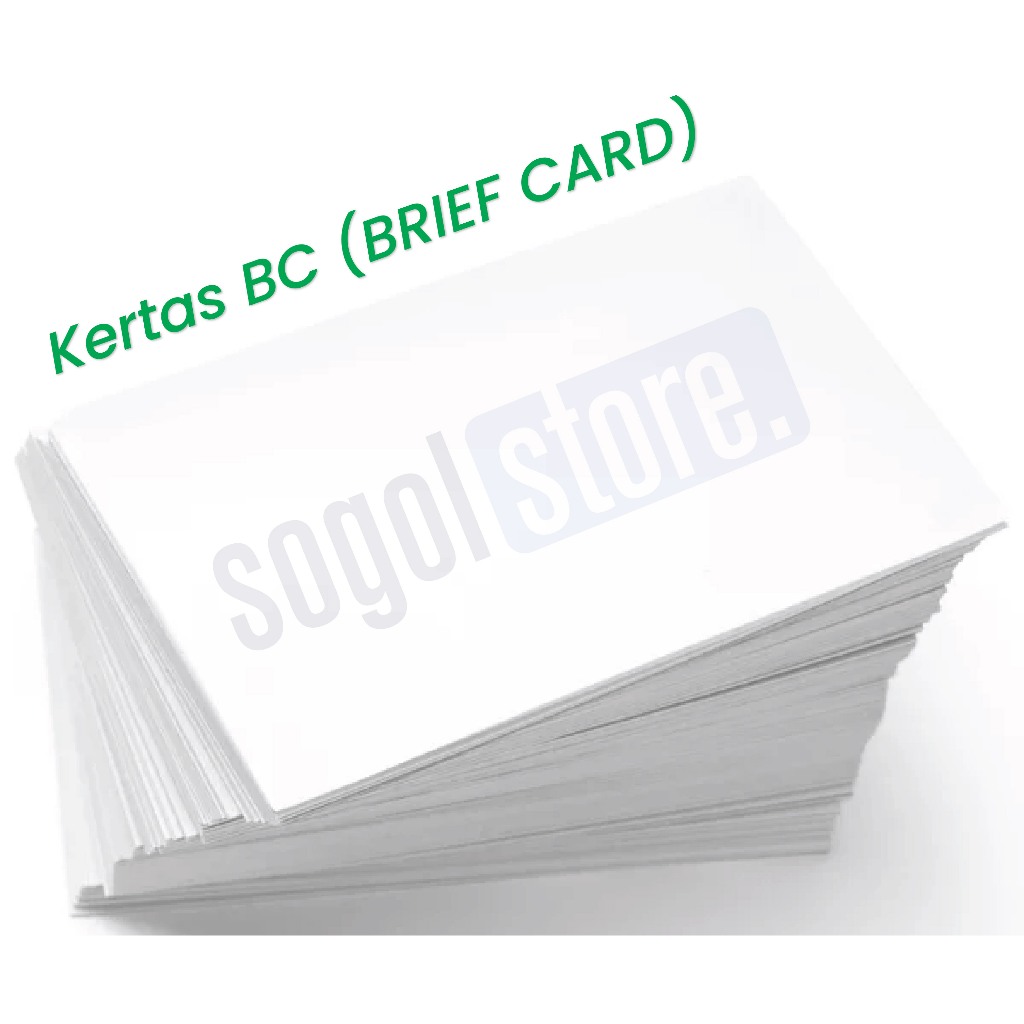 Jual Kertas BC - Brief Card Tik Untuk Undangan Pernikahan, Walimah ...