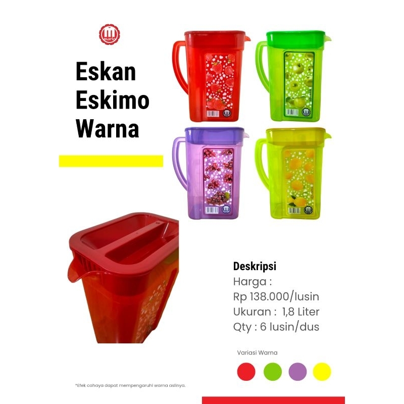 Jual promo water jug persegi, tekoo air minum, promo teko air es, serba ...