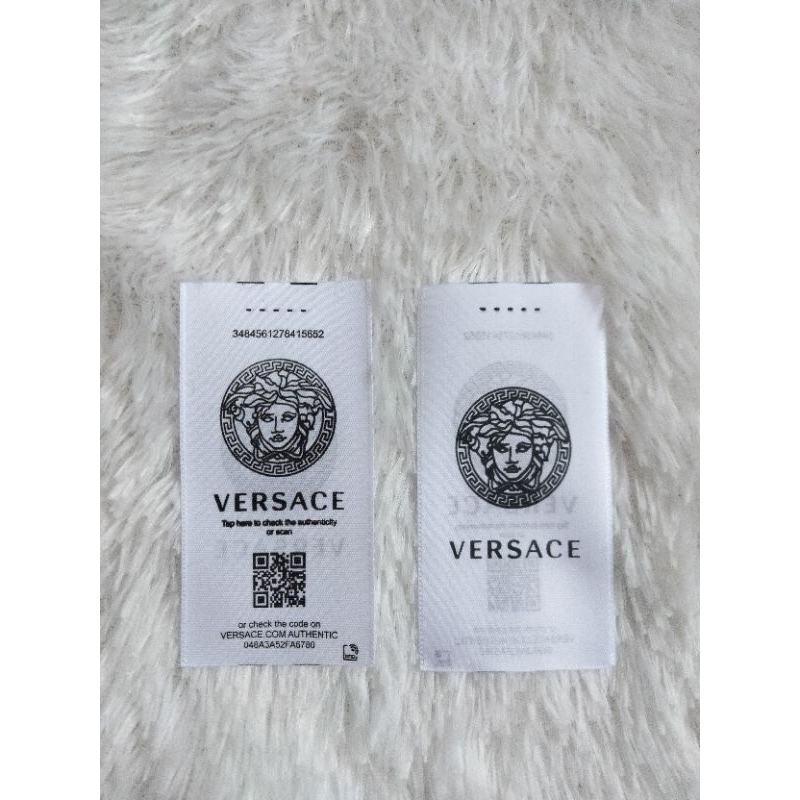 Jual TAG WASHING VERSACE TIMBAL BALIK | Shopee Indonesia