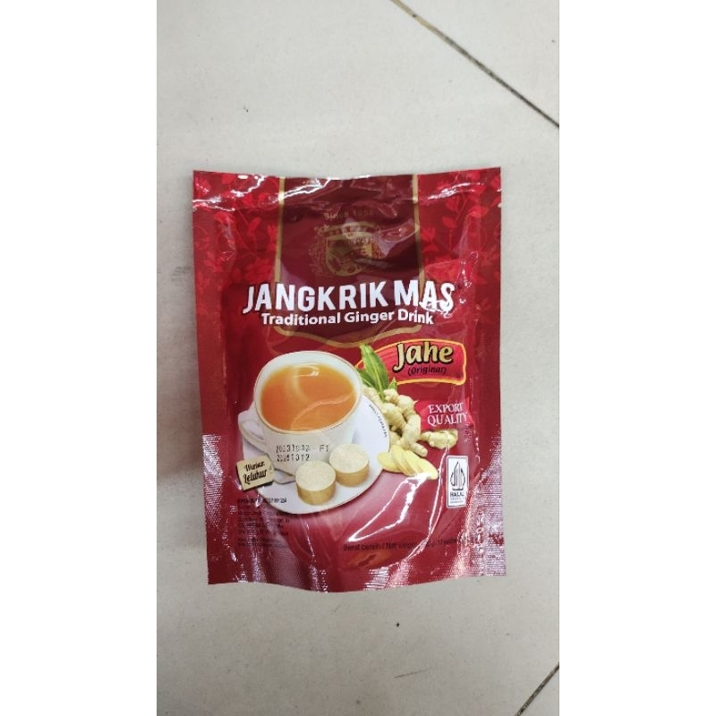 Jual jangkrik mas traditional ginger drink 10 sachet | Shopee Indonesia