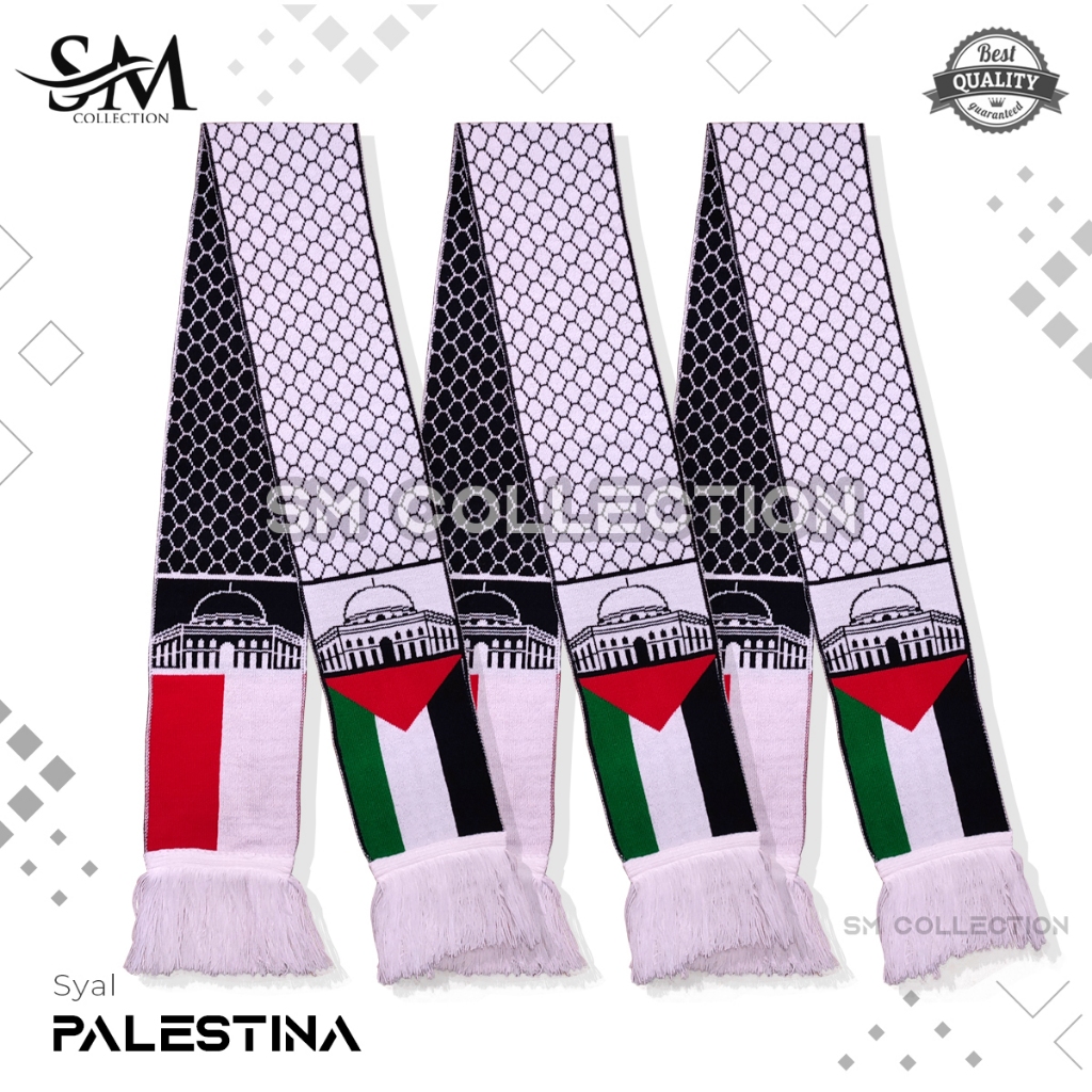 Jual SMCollection - Syal Bendera Palestina | Shopee Indonesia