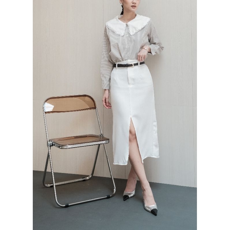 Jual Claire Skirt (rok model korea sepan) | Shopee Indonesia