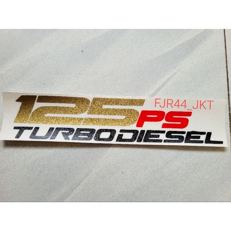 Jual sticker stiker isuzu elf / stiker 2.8 turbo intercooler soft ride ...