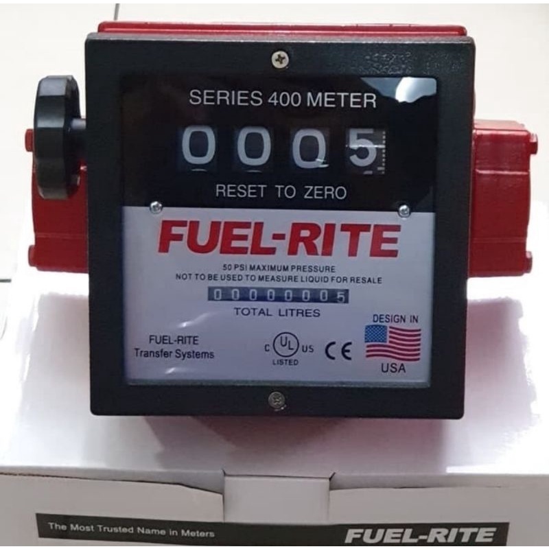 Jual Oil Flow Meter Fuel-Rite Series 400 Meter 4 Digit Size 1,5 inch ...