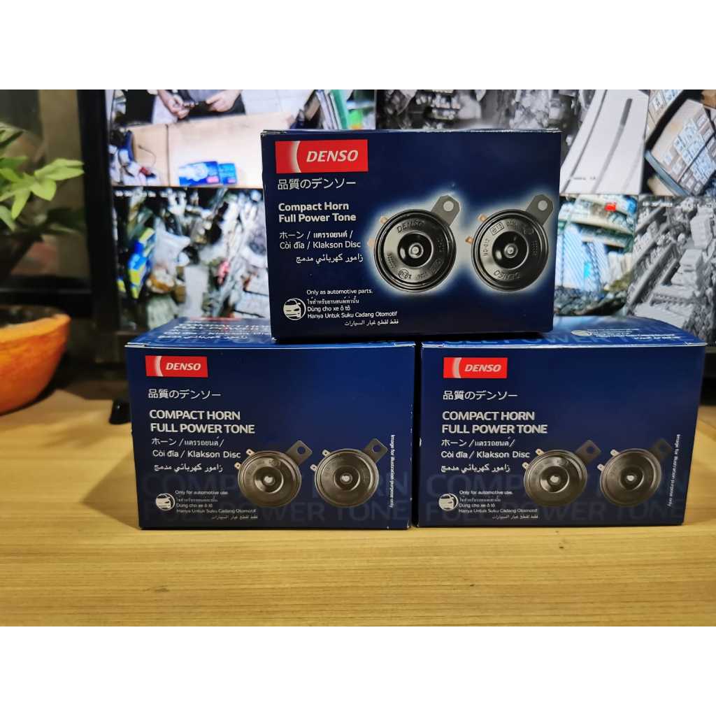 Jual Klakson Disc Denso 12V (Power Tone) | Shopee Indonesia