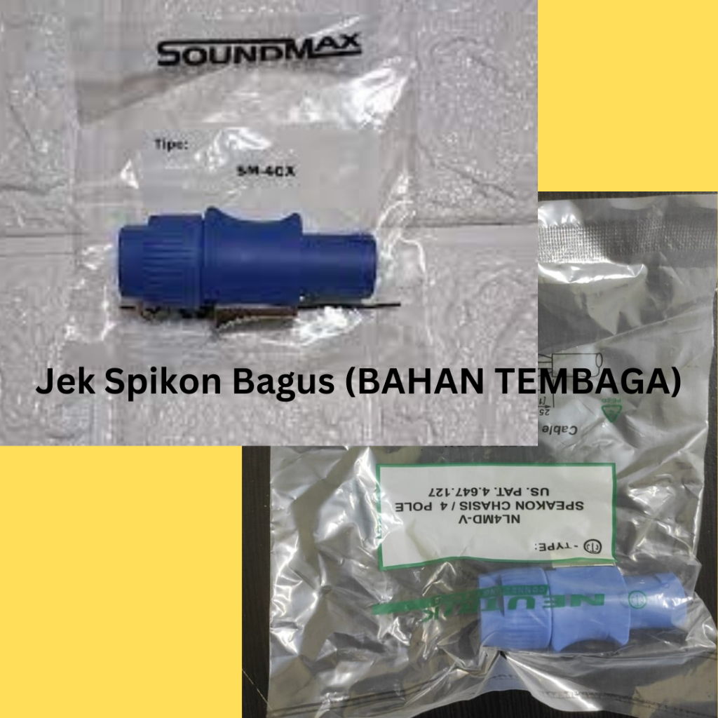 Jual Jek Spikon HAKA / NEUTRIK / SOUNDMAX | Shopee Indonesia