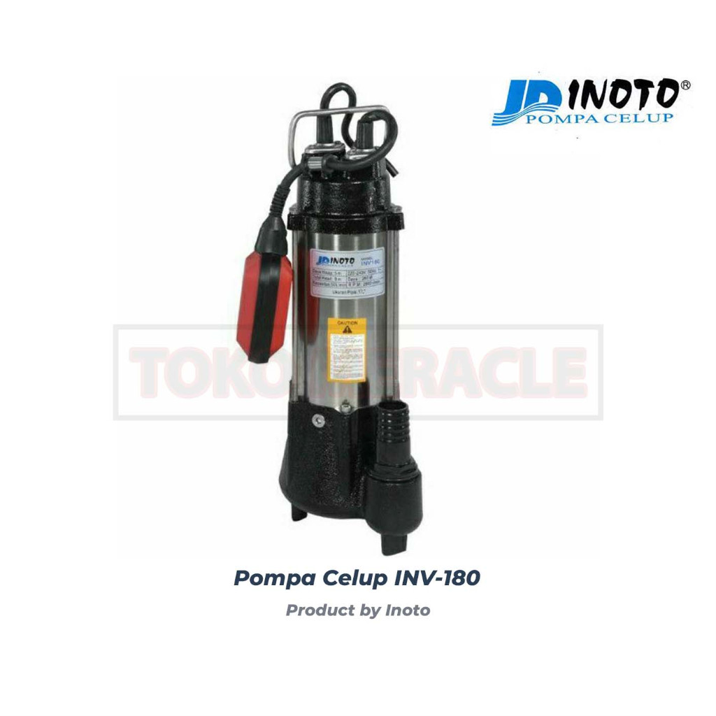 Jual Inoto Pompa Celup 1.5" IN-180 INV 180 Air Kotor | Shopee Indonesia