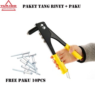 Jual PAKET Tang Rivet plus Paku rivet nufos - Hand Rivetter Rifet Ripet ...